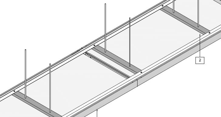 SAS600 Ceiling Rafts