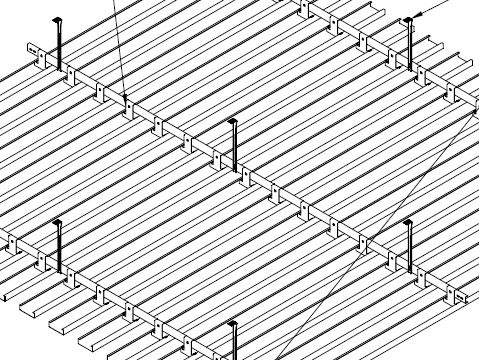 SAS600 Ceiling Rafts